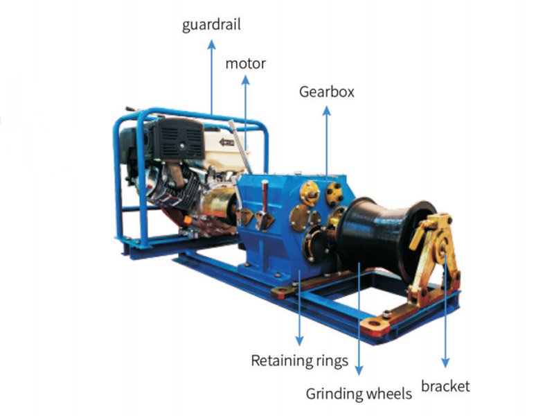 Diesel/Gasoline Type Cable Winch
